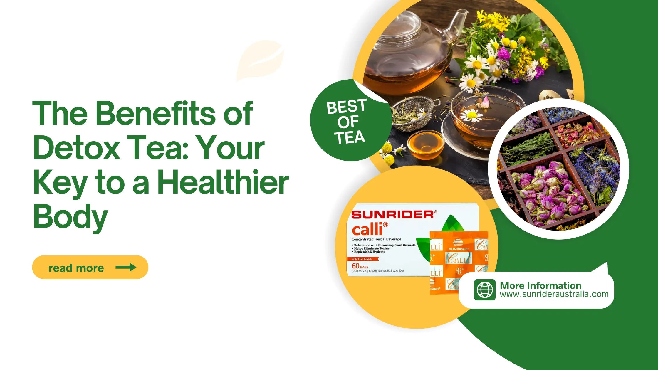 The Benefits of Detox Tea: Your Key to a Healthier Body – Sunrider ...